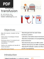 Blood Transfusion | PDF | Blood Transfusion | Blood