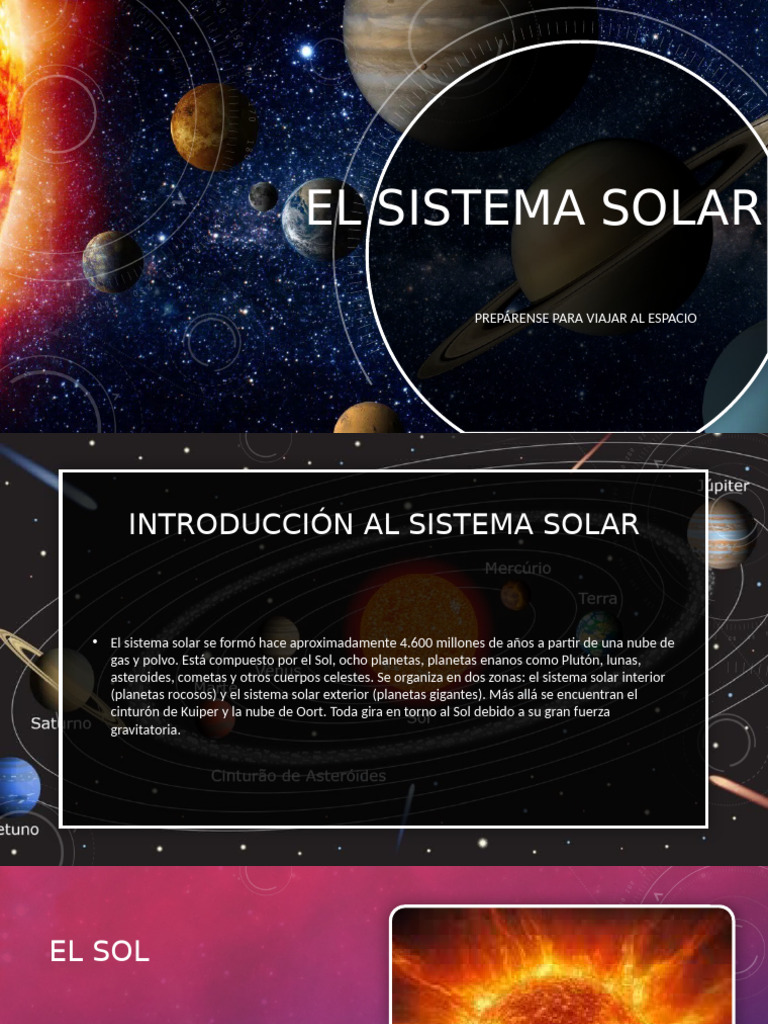 Exploración y Estructura del Sistema Solar | PDF | Sistema solar | Dom