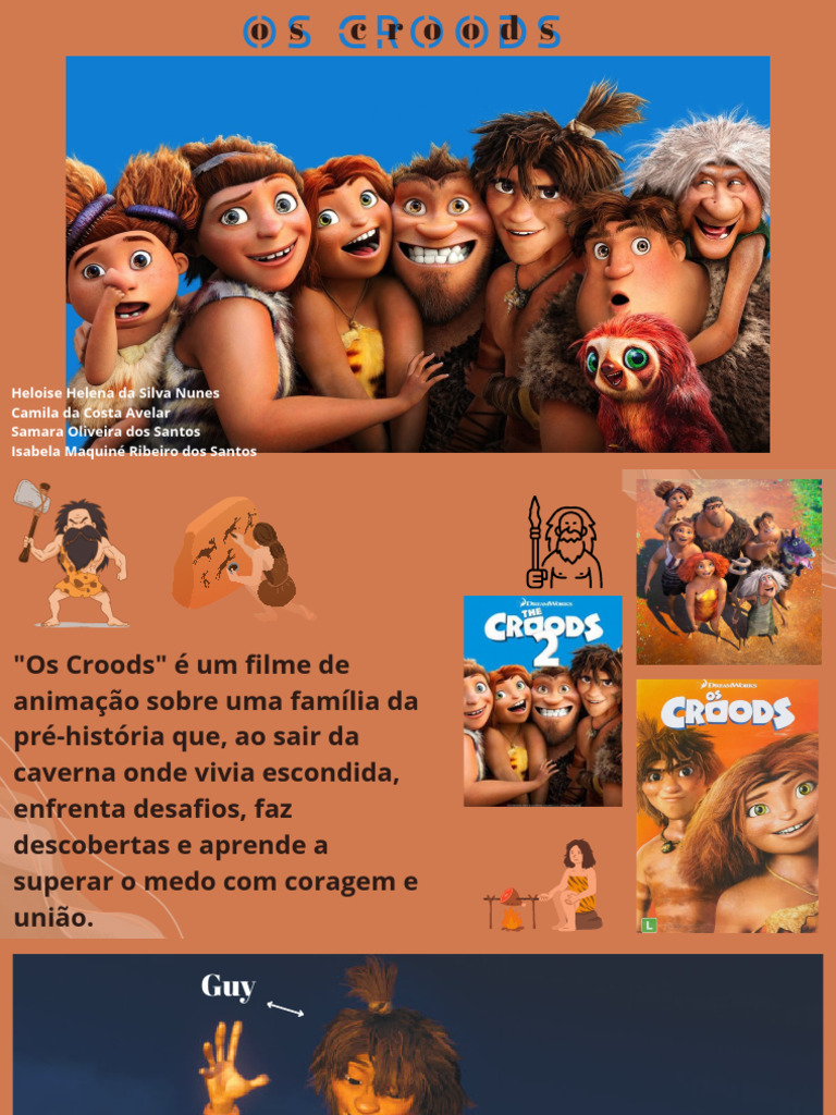 Os Croods: Aventura e Coragem na Pré-História | PDF