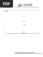 CL 5 L-7. Air and Water Worksheet | PDF | Water | Atmosphere Of Earth