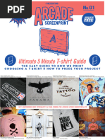 Screen Printing & Sublimation Pricing Guide | PDF