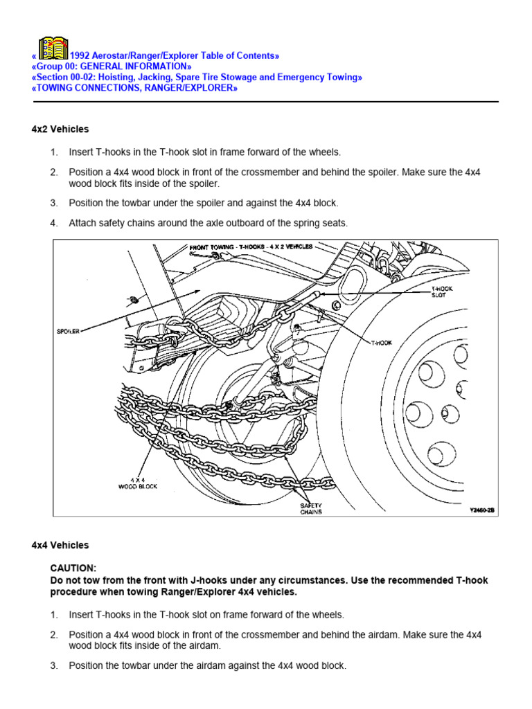 Towing Frame Instructions for Ranger/Explorer | PDF