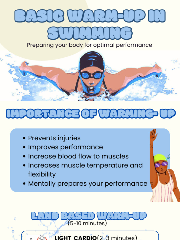 Basic Warm Up in Swimming GROUP1 | PDF