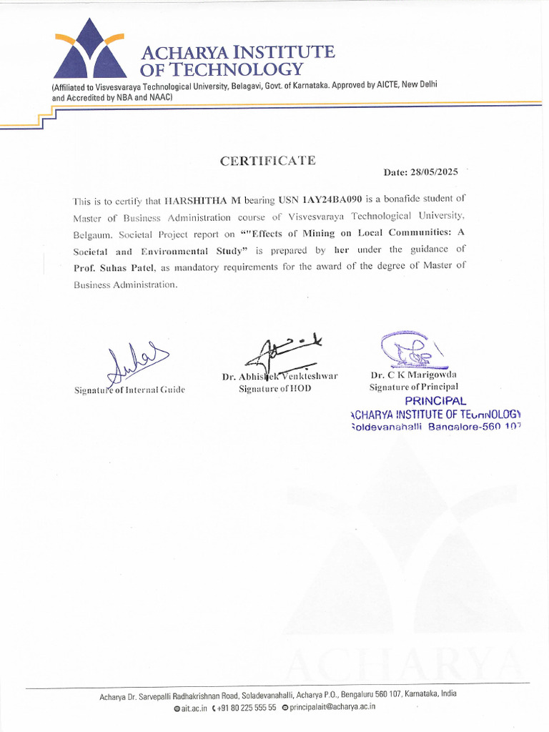 1ay24ba090 Harshitha M | PDF