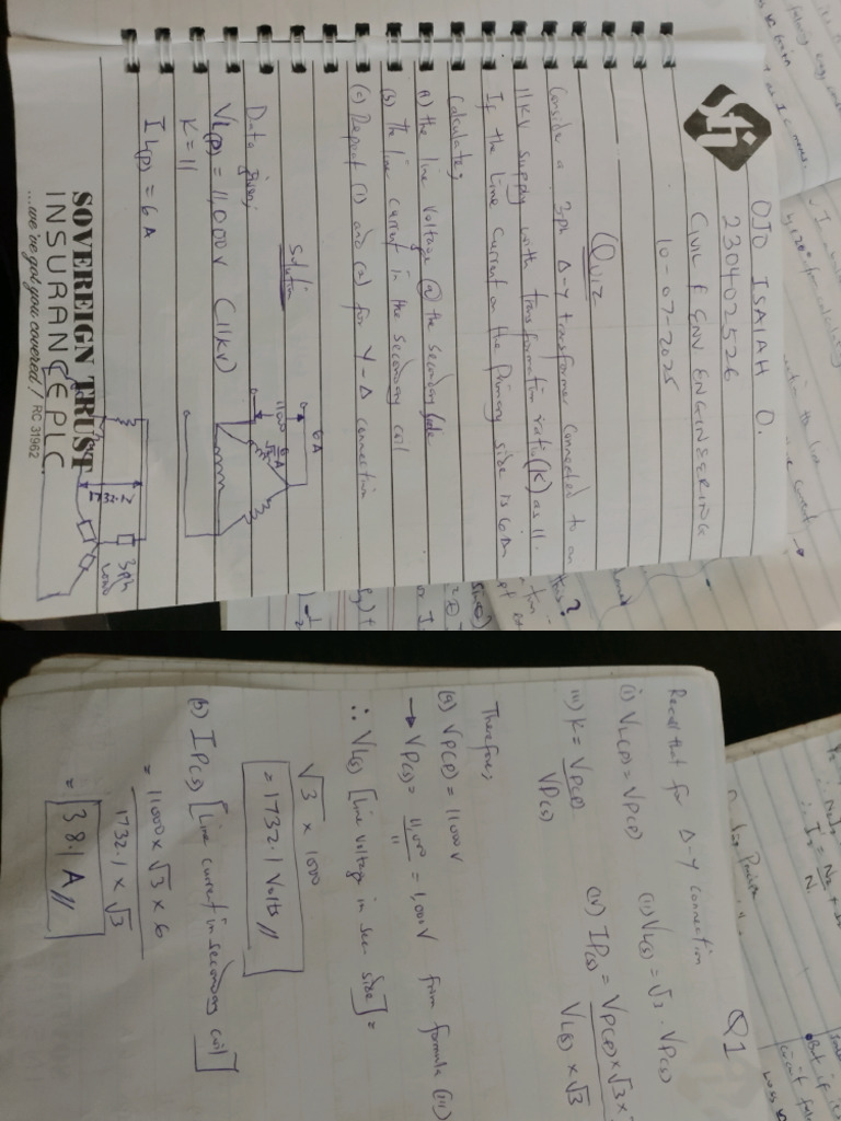 Quiz Answers (Ojo Isaiah O.) Civil Engineering | PDF