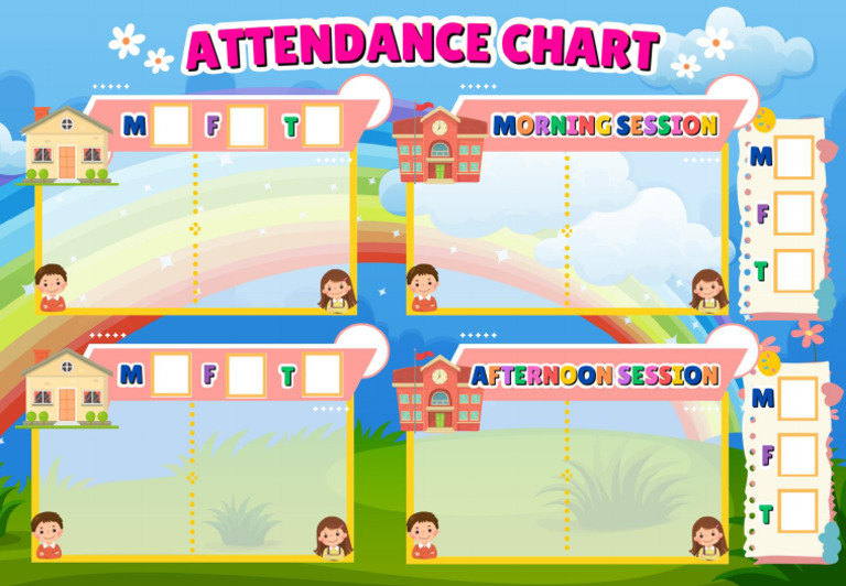 Attendance Chart (2 SESSIONS) | PDF