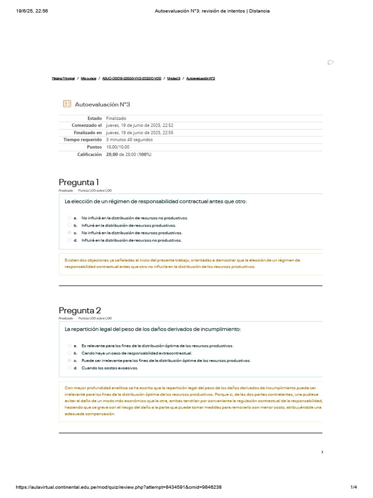 Autoevaluación N°3 - AED.2025 | PDF | Mercado (economía) | Ciencias económicas