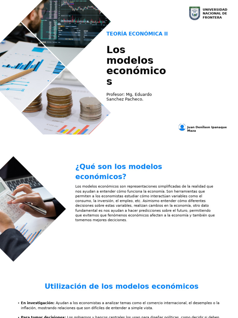 Modelos Económicos-1 | PDF | Curva de Phillips | Inflación