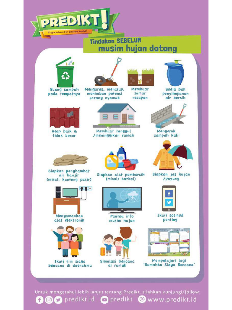 Poster Pesan Kunci Keselamatan-Banjir | PDF