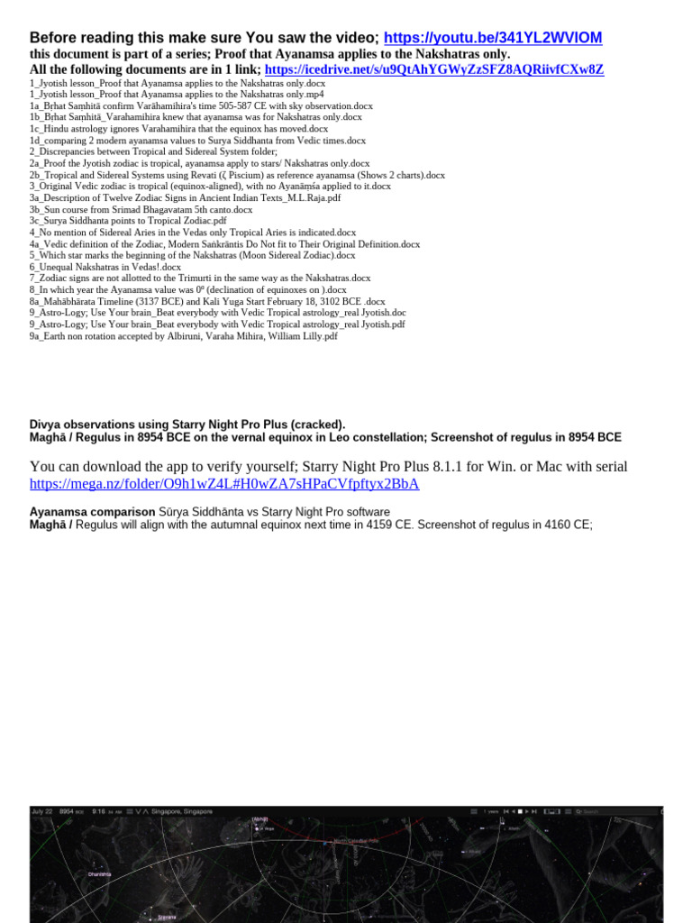 1d - Comparing 2 Modern Ayanamsa Values To Surya Siddhanta From Vedic ...