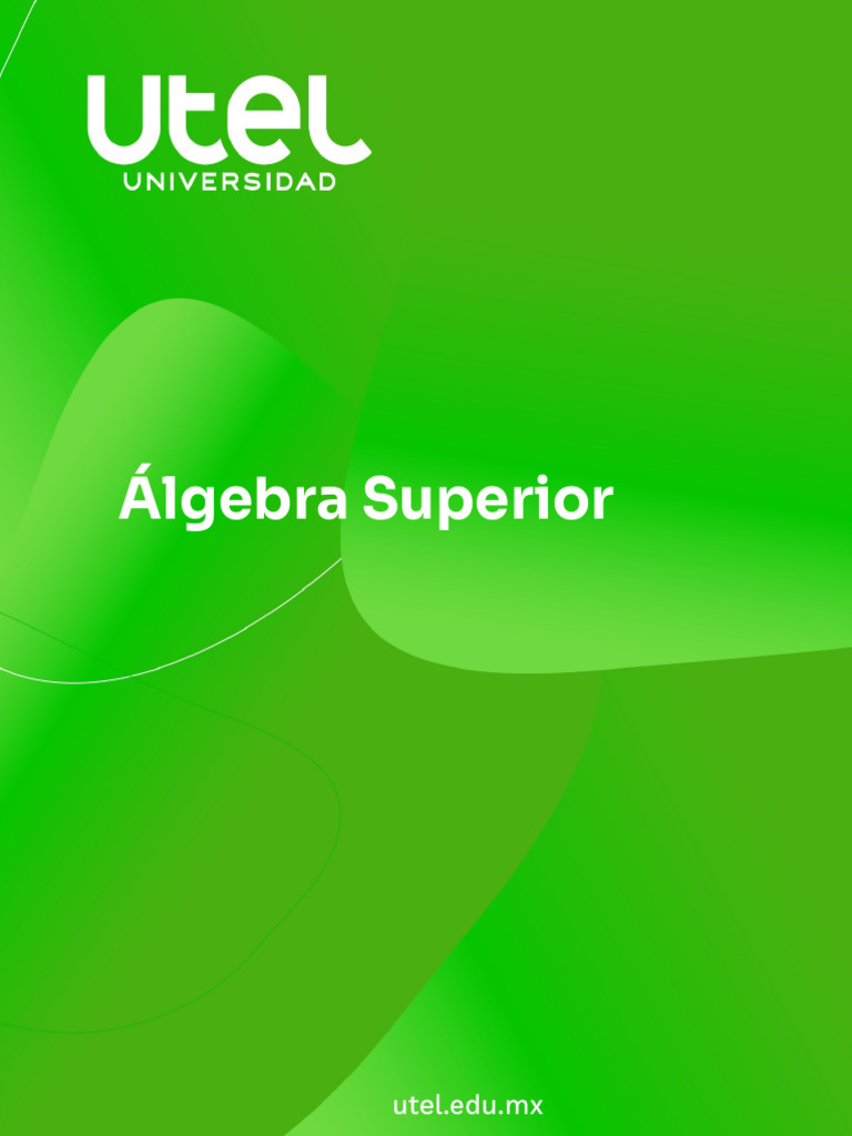 Álgebra Superior | PDF