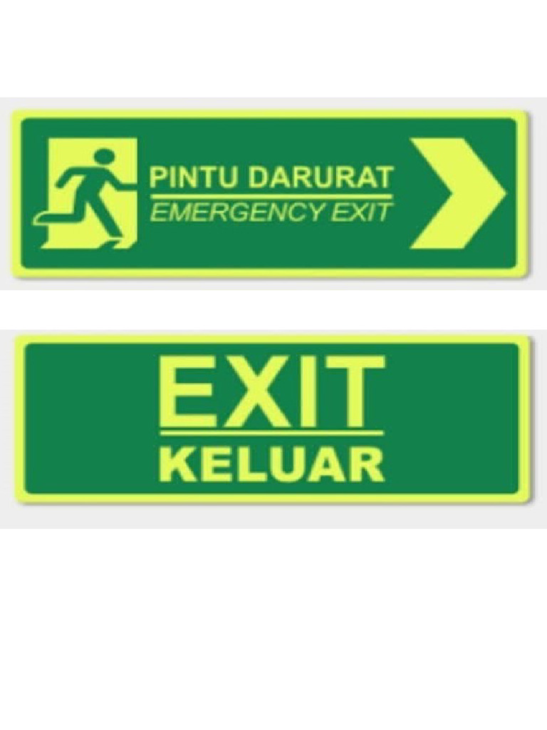 Darurat Exit | PDF