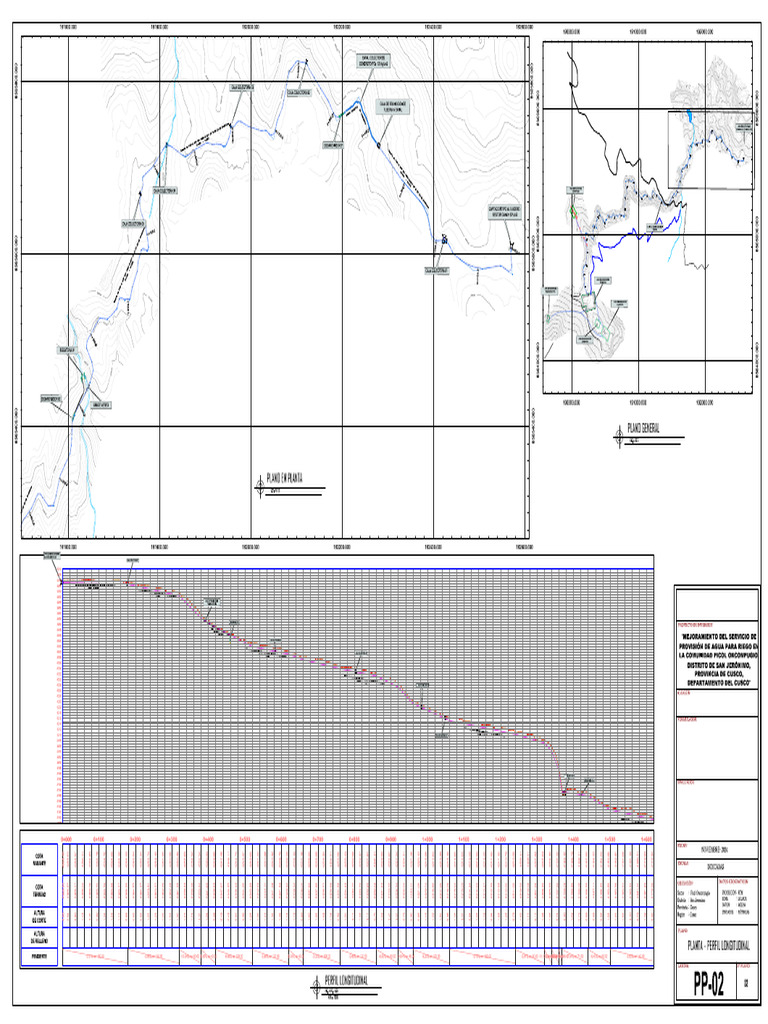Planta Perfil Longitudinal | PDF