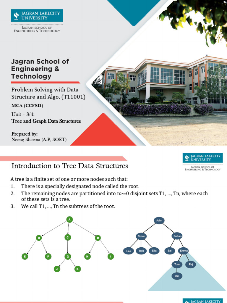 Trees and Graphs in Data Structures | PDF | Vertex (Graph Theory ...