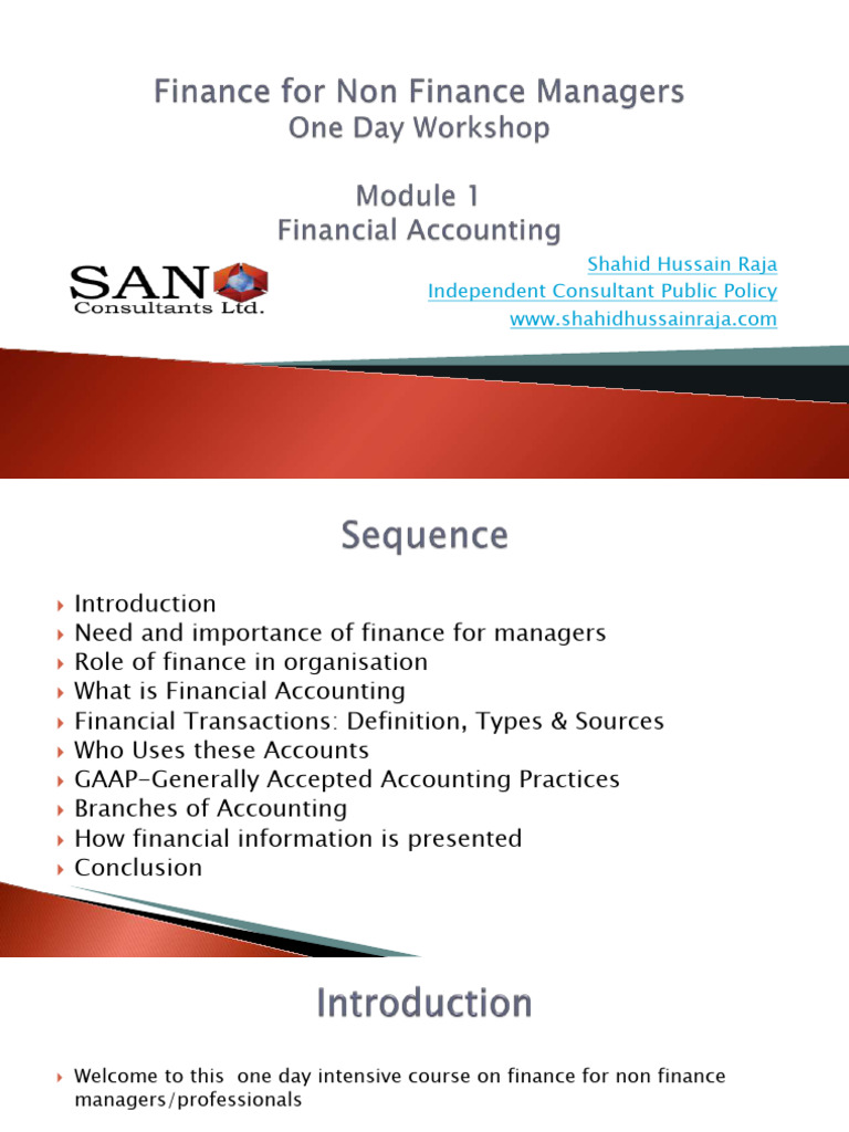 Finance Essentials for Non-Finance Managers | PDF | Income Statement ...