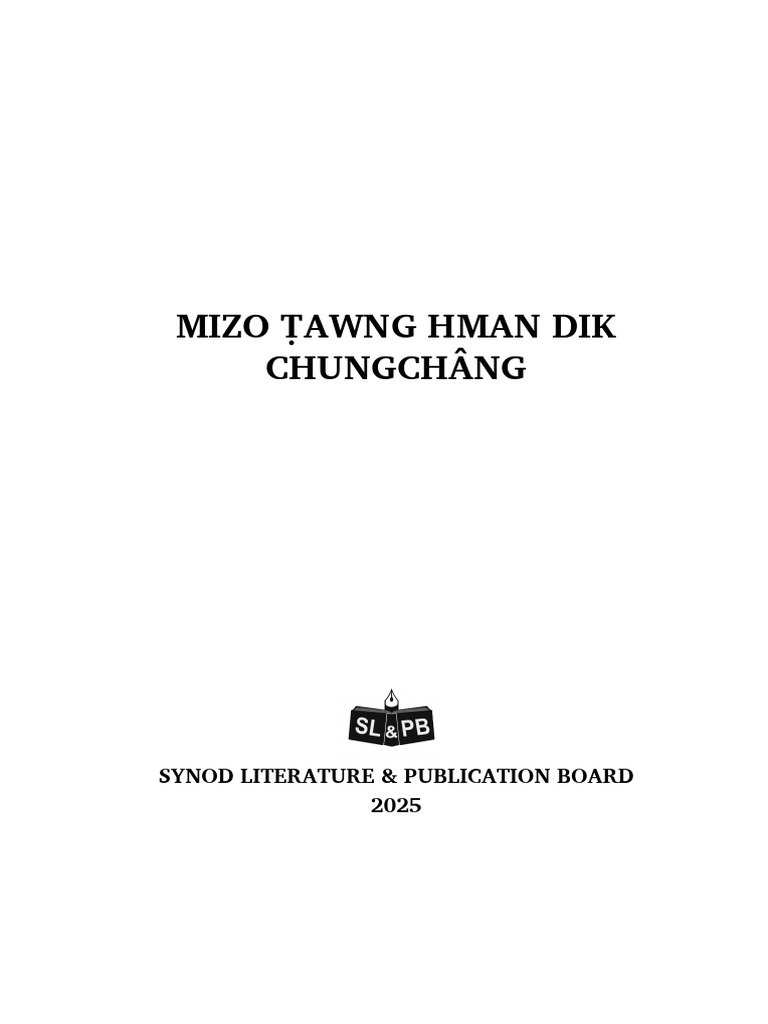 Mizo Tawng Hman Dik Chungchang | PDF