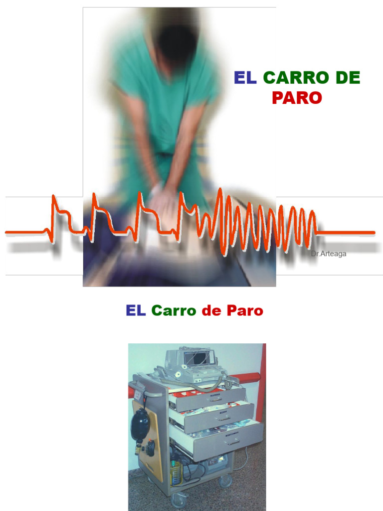 Contenido y Estructura del Carro de Paro | PDF | Reanimación ...