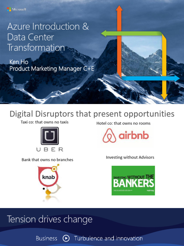 Azure Data Center Transformation | PDF | Cloud Computing | Microsoft Azure