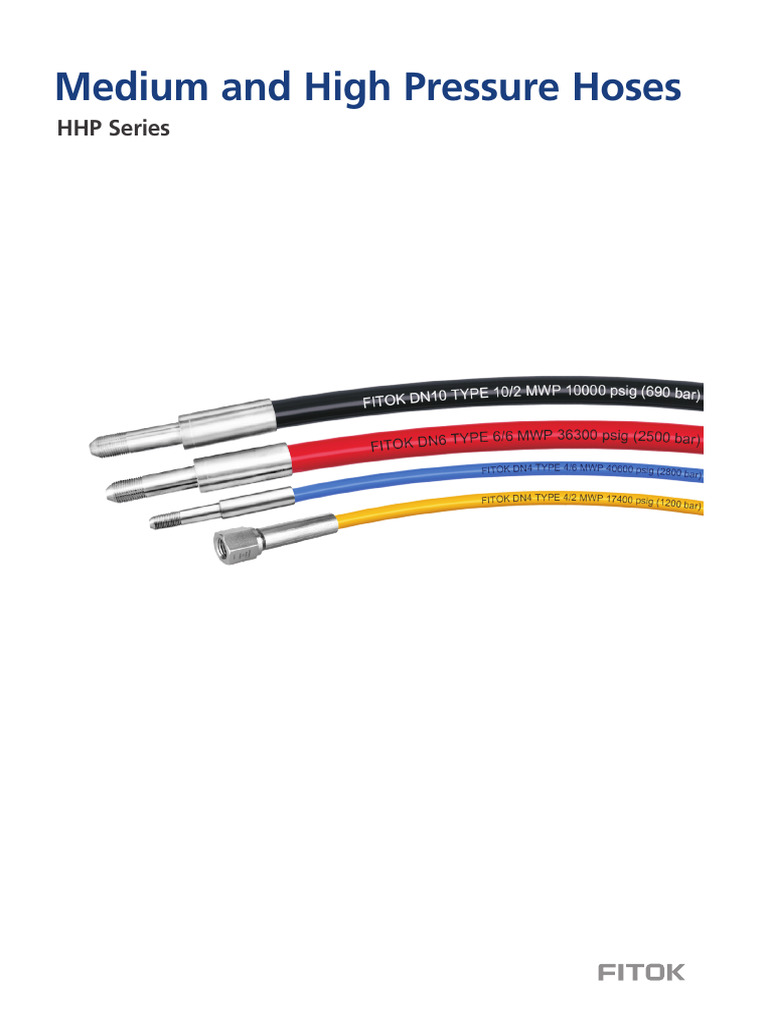 HSP-1720 Series Hose Couplings Overview | PDF | Hose | Materials