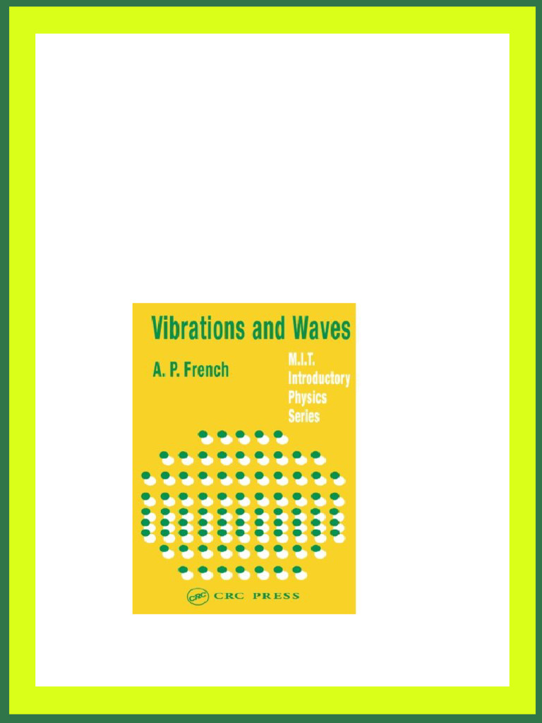 Vibrations and Waves 1st Edition French PDF Download | PDF | Resonance ...