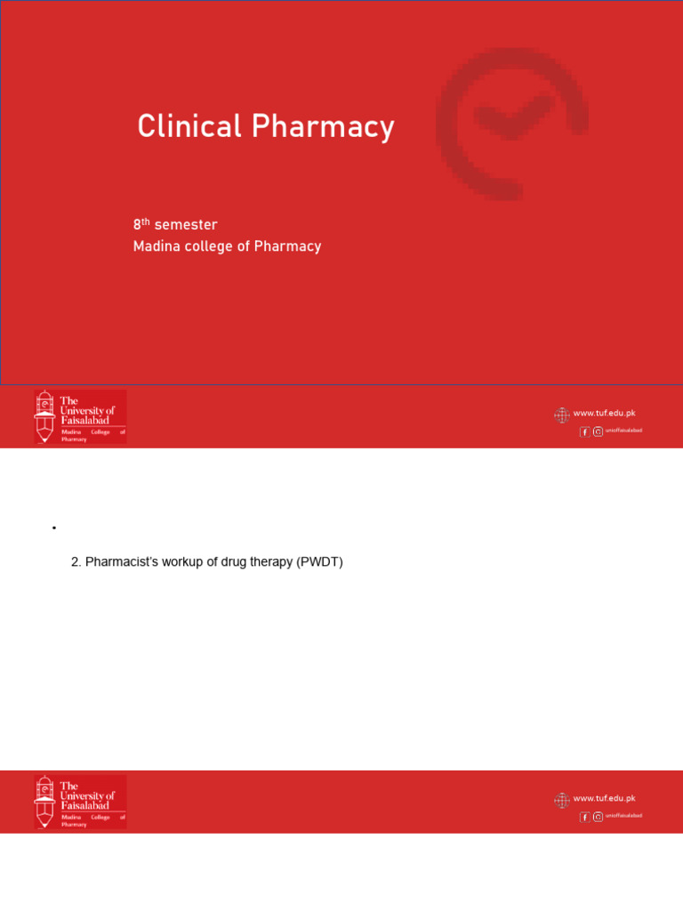 2A. Documentation of Pharmaceutical Care | PDF | Pharmacy | Pharmacist