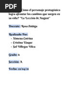 La Lección de August | PDF | Adultos | Novelas