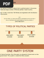India State Ruling Parties 2025 | PDF