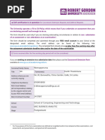 Extenuating Circumstances Form Word Updated 31.10.25 | PDF