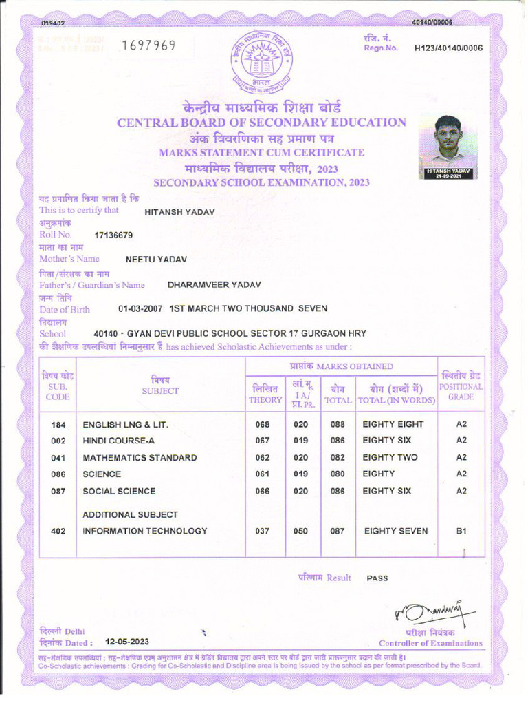 Board Certificate | PDF
