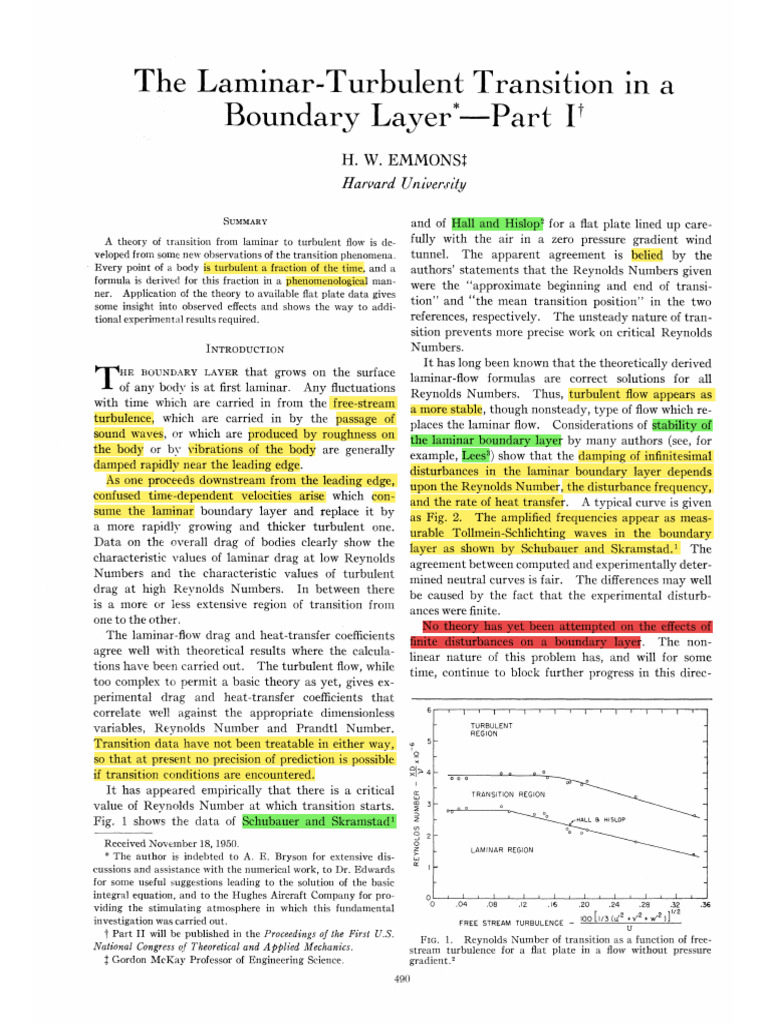 Laminar to Turbulent Flow Transition | PDF | Laminar Flow | Reynolds Number