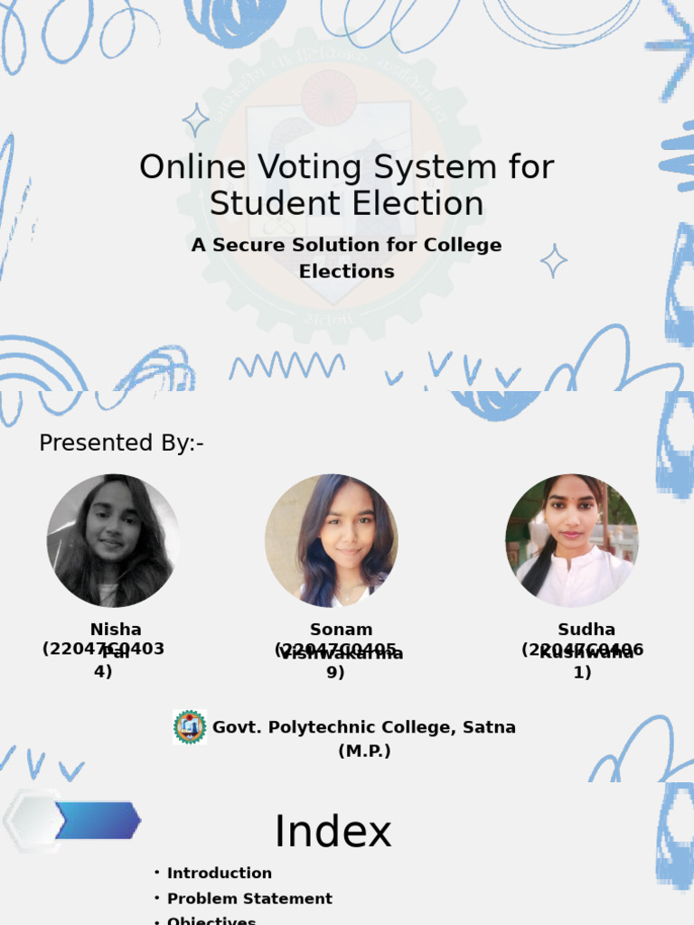 Online Voting System for Student Elections | PDF | Password ...