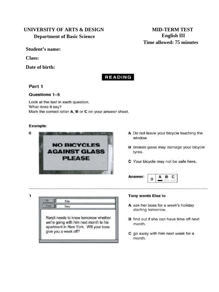 University of Arts & Design 3 | PDF