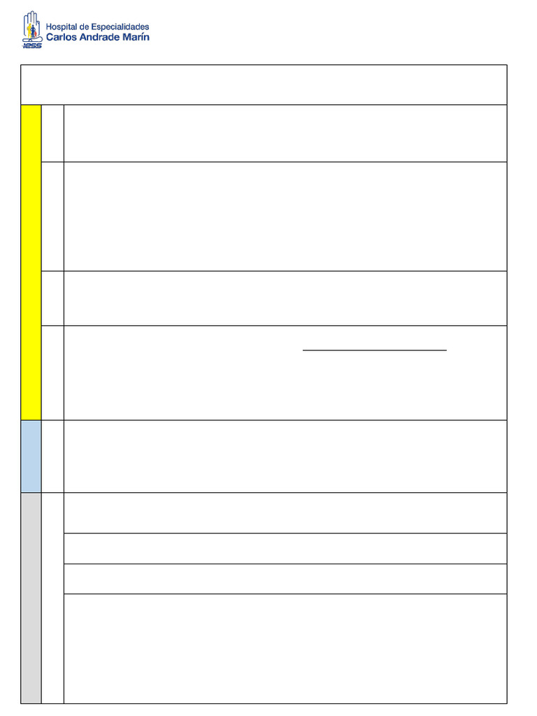 Hecam-Cq-Fr-009.01 Parte Operatorio v3 | PDF | Cirugía | Cirujano