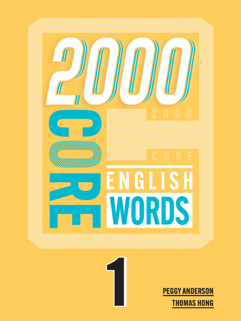 2000 Core English Words 1 | PDF