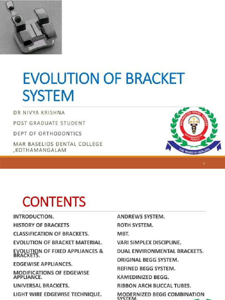 Evolution of Brackets | PDF