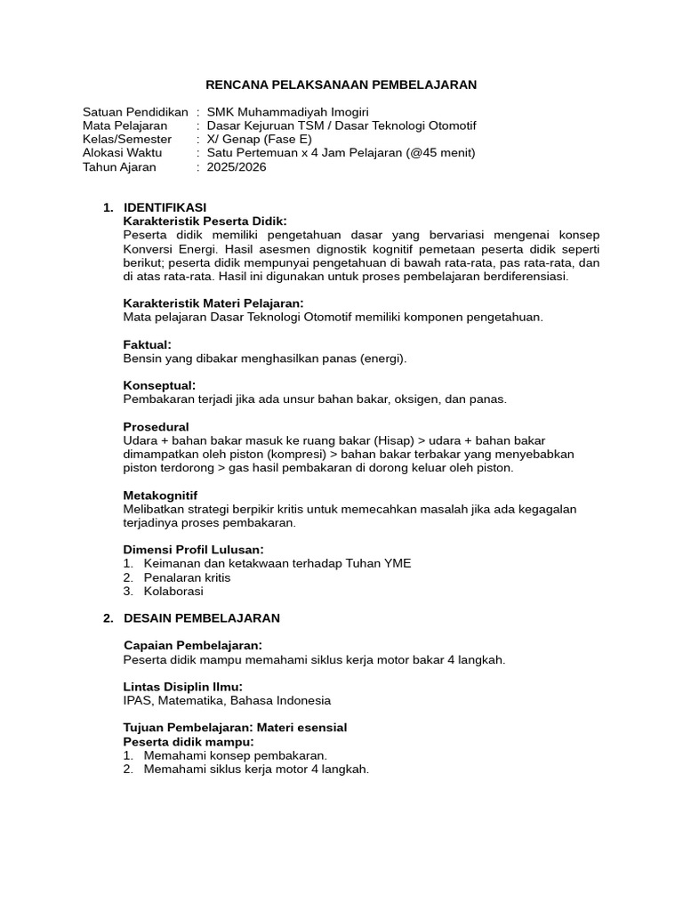 RPP Deep Lerning Lukman | PDF