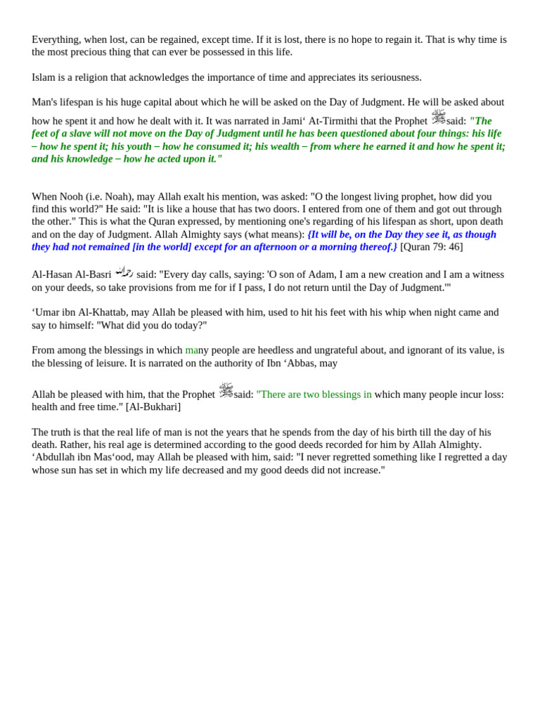 Speach Time Dec 2019 | PDF