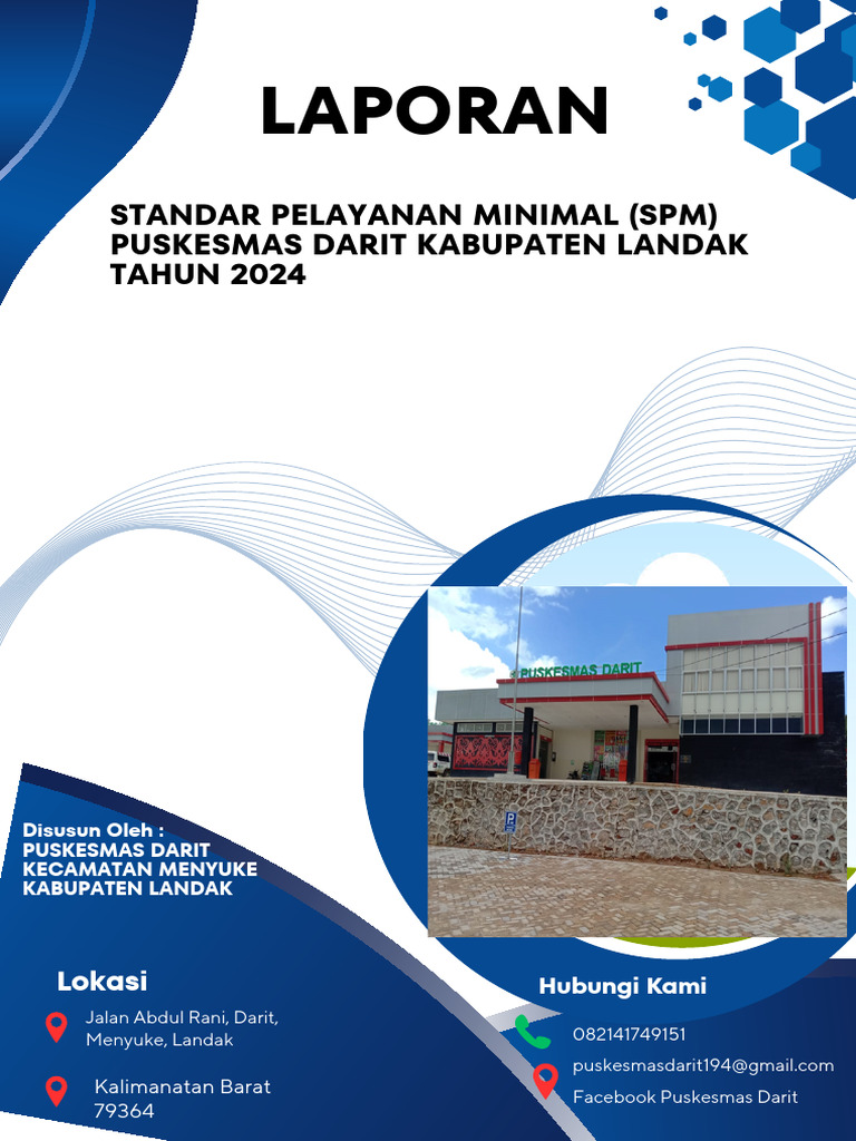 Biru Dan Putih Modern Cover Proposal Pemasaran A4 Dokumen | PDF