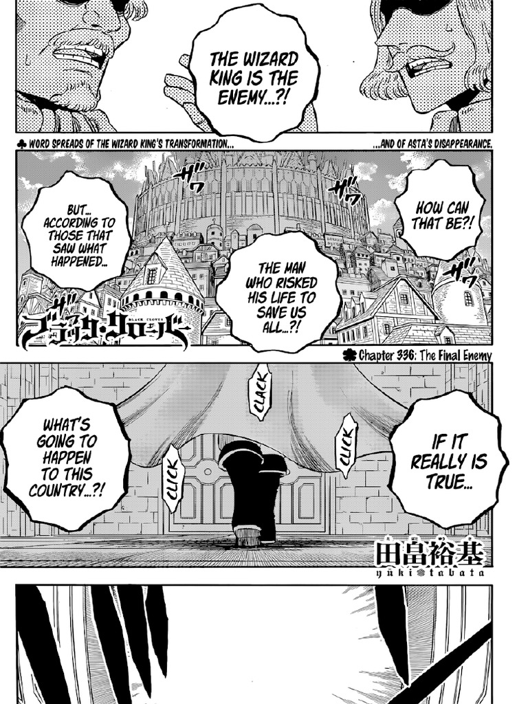 Black Clover CH - 336 @manga - Infinite | PDF