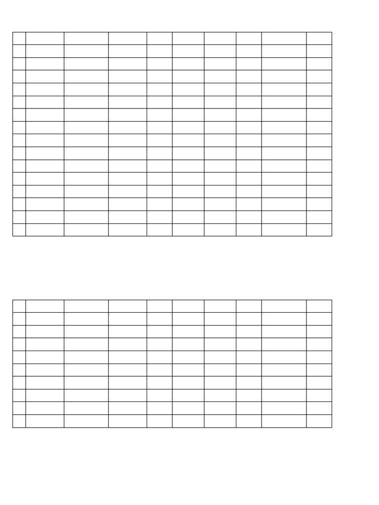 Employee Attendance Register Format | PDF