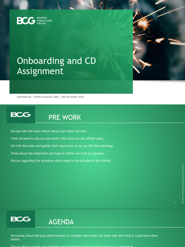 BCG Powerpoint Presentation | PDF | Strategic Planning