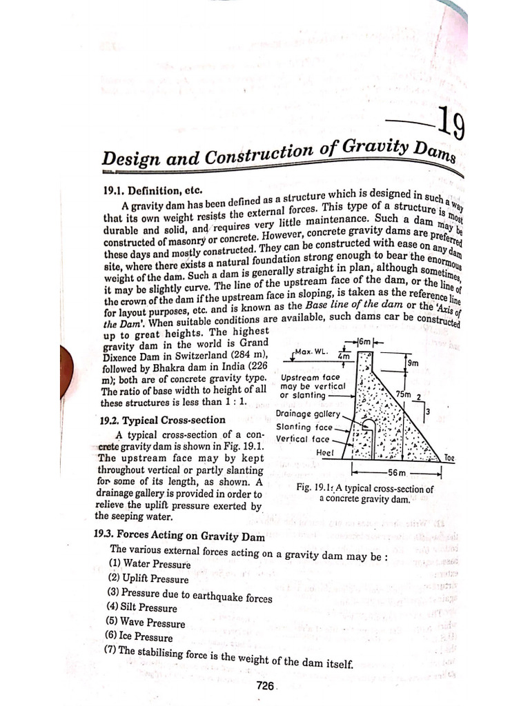 Gravity Dams | PDF