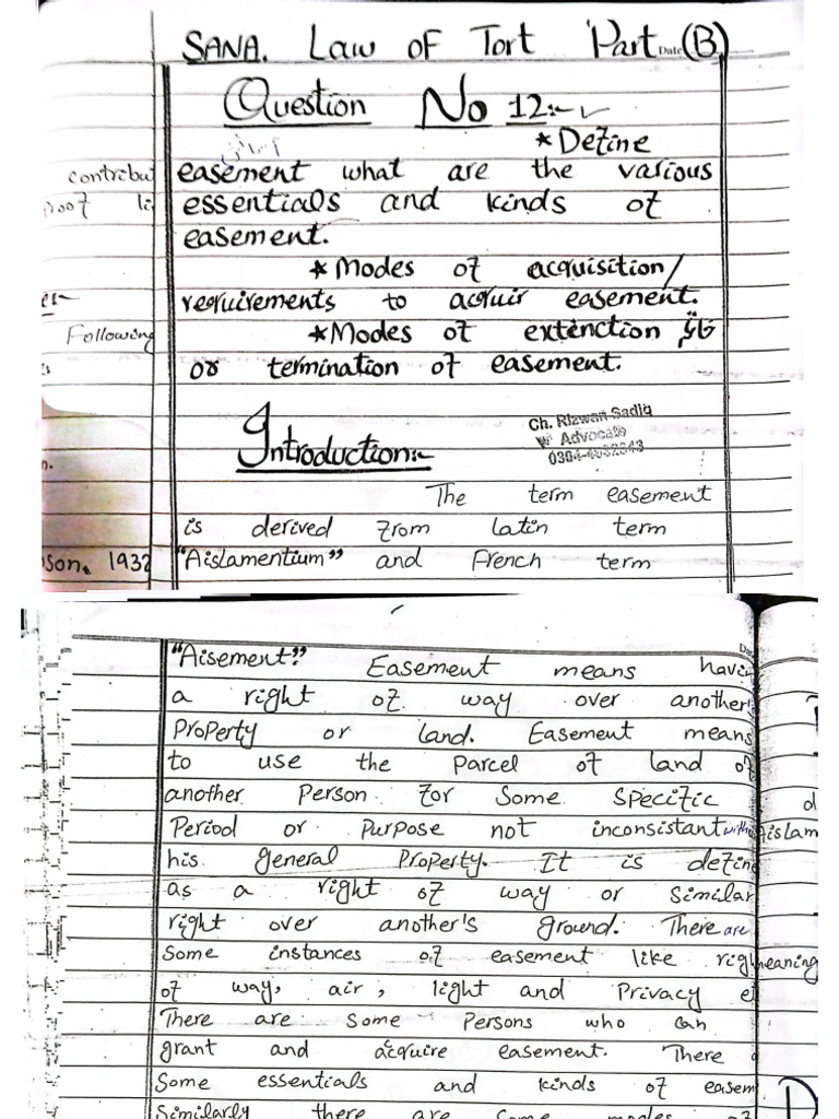 Question 12 Tort | PDF