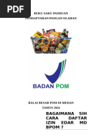 Panduan Registrasi BPOM Online | PDF