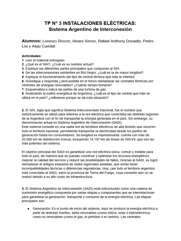 TP N°3 Inst Electronicas 1237, Compuertas Logicas | PDF | Turbina | Energía renovable