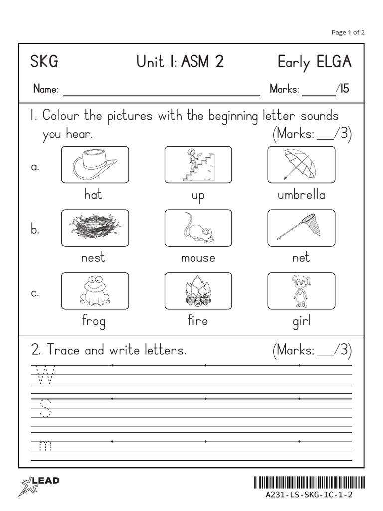 SKG Integrated Curriculum ASM-2 5364 | PDF