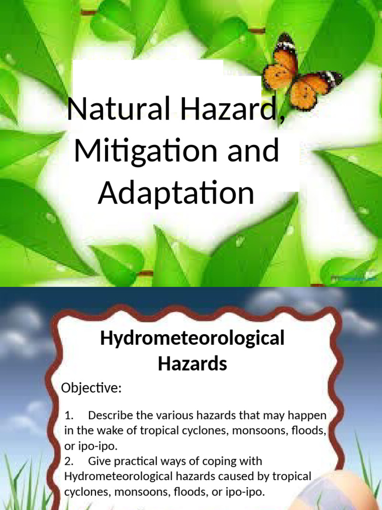 Hydrometeorological Hazard Pdf Tropical Cyclones Monsoon