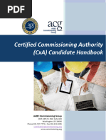 CCCA Handbook For Certification Candidates - 2025 | PDF
