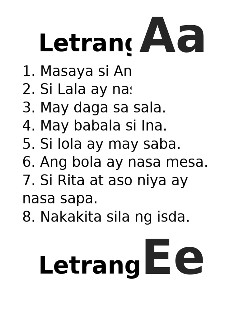 Reading Materials - Grade 1 | PDF