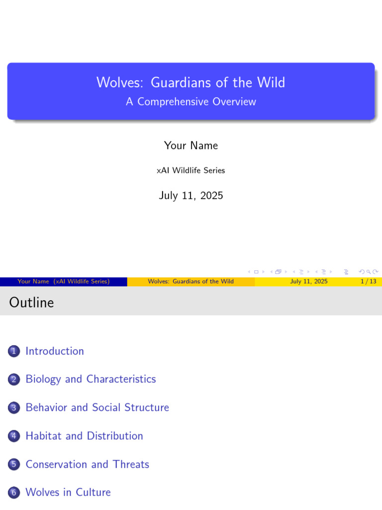 Wolves: Guardians of The Wild - A Comprehensive Overview | PDF | Pack ...